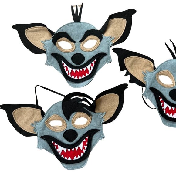 Costumes | Lion King Set Of 3 Hyenas Costume Masks Adjustable | Poshmark
